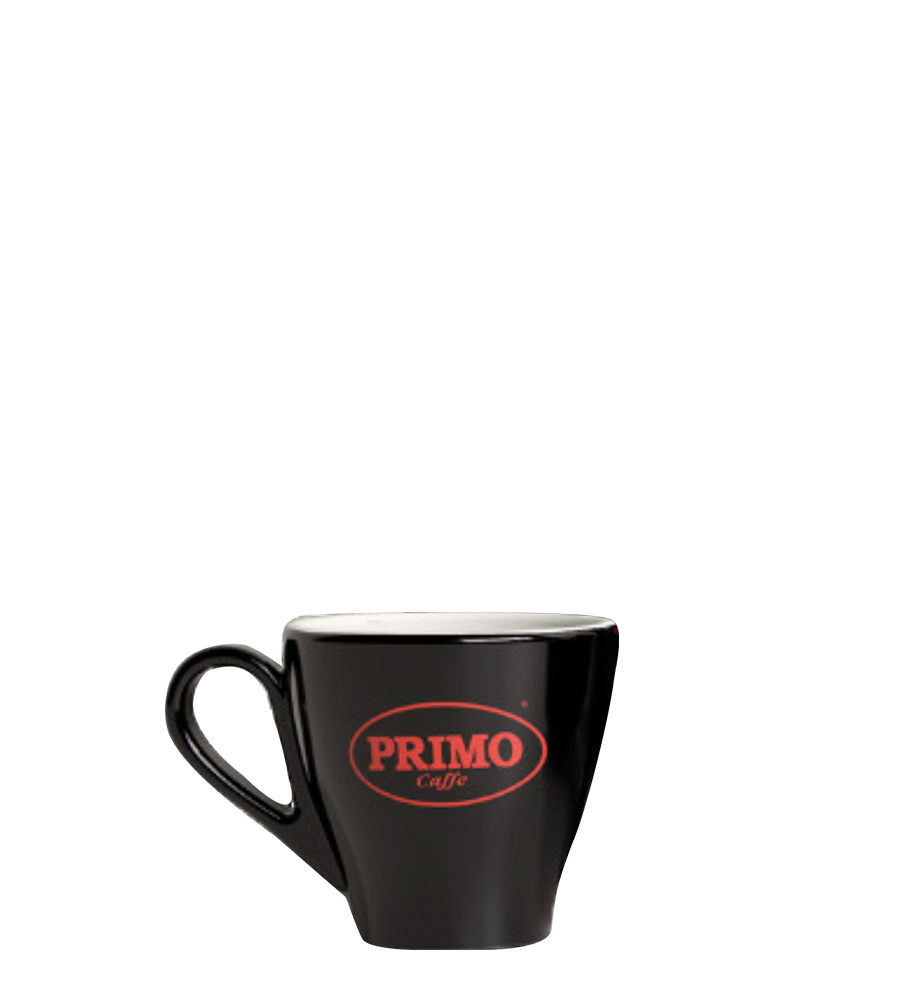 Primo Black Ceramic Espresso Mug & Saucer Set | Australian Owned