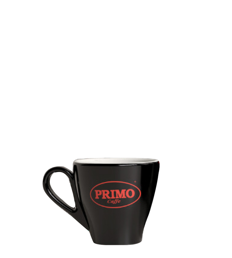 Primo Black Ceramic Espresso Mug & Saucer Set | Australian Owned