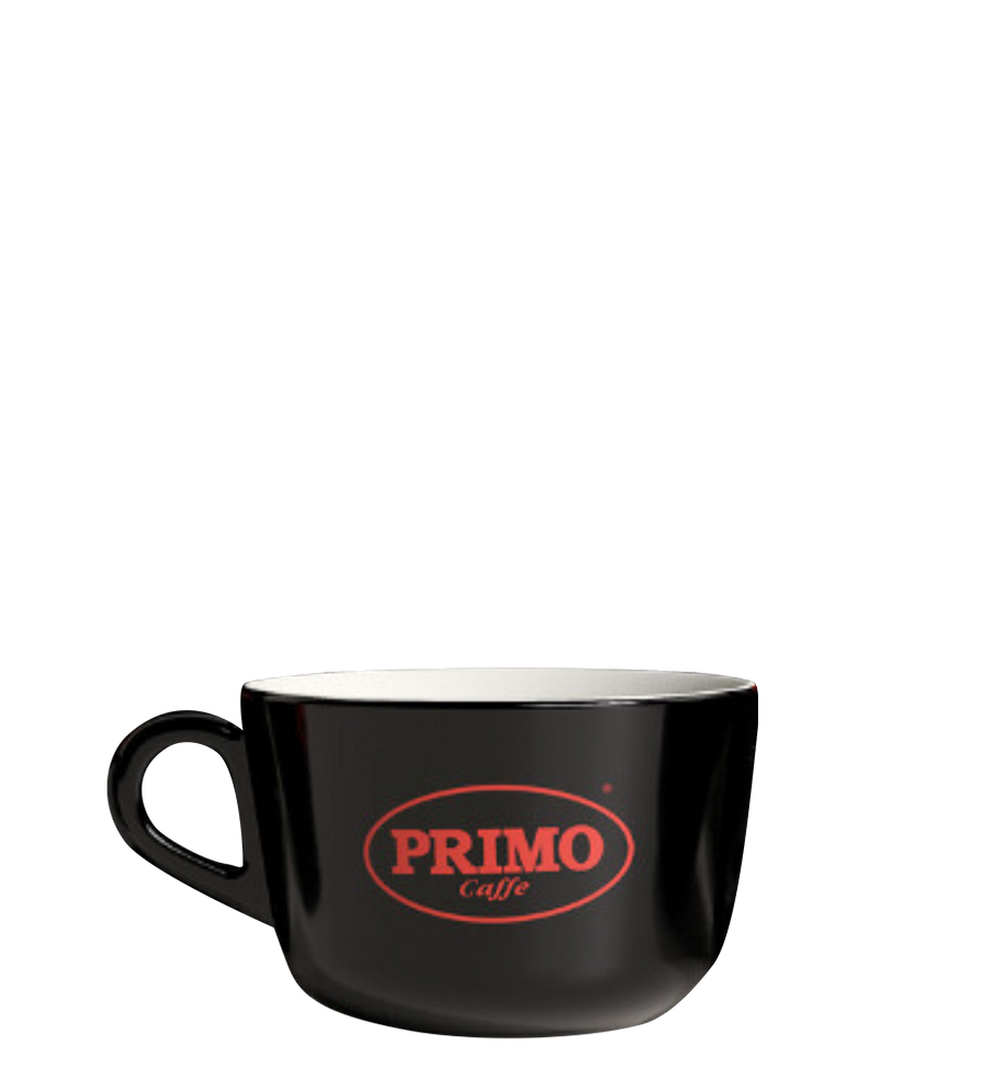 Buy Primo Black Cappuccino Cup & Saucer Set |Australian Owned