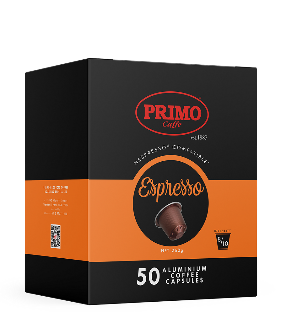 Primo Espresso Coffee Pods 50/Box