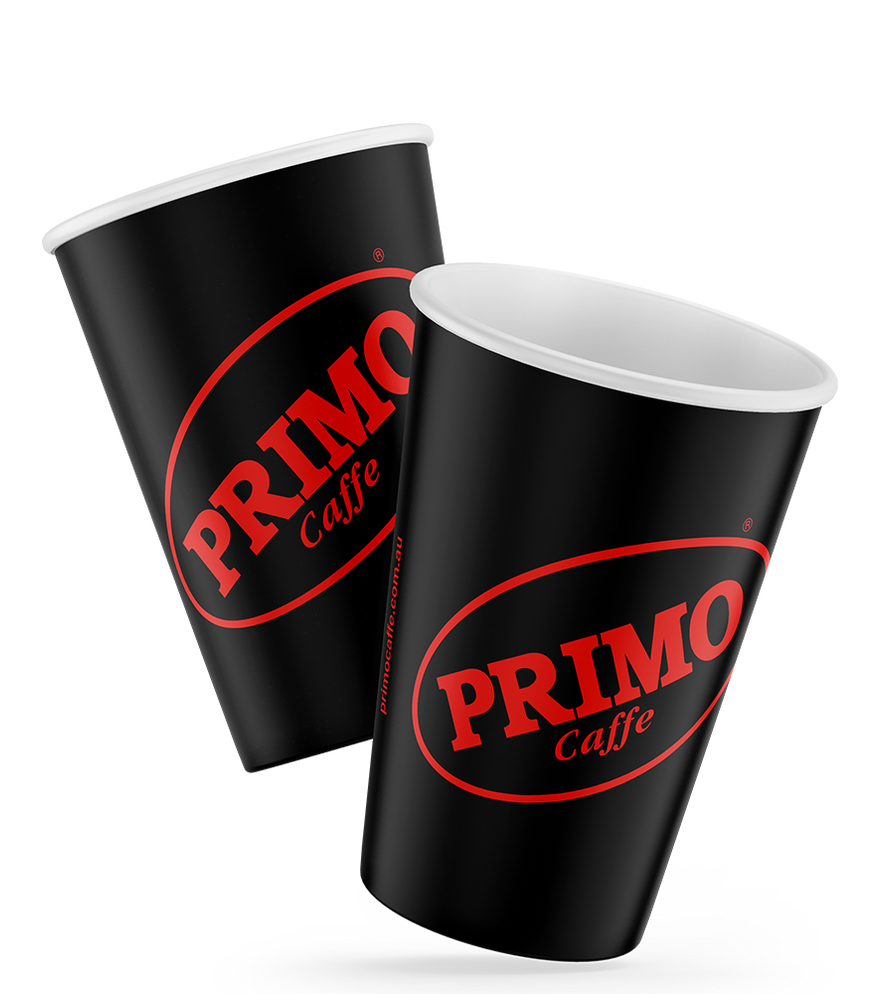 Primo Single-Wall Takeaway Coffee Paper Cups | Disposable