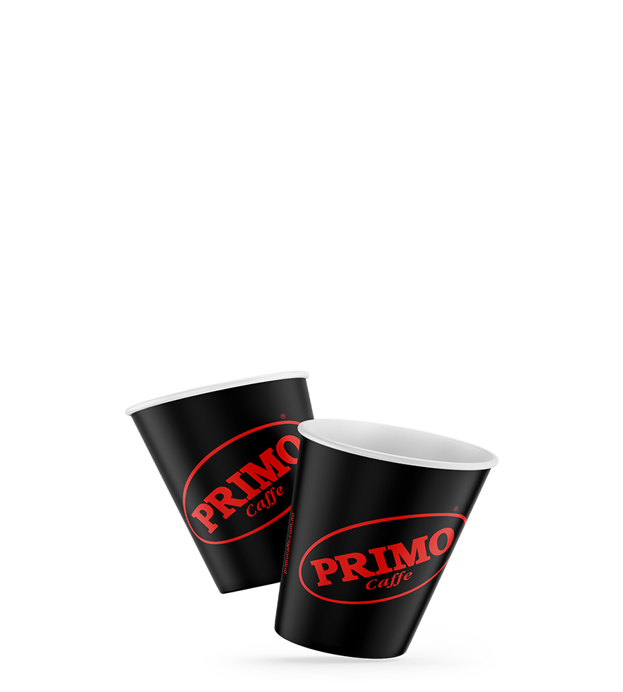 Primo Single-Wall Takeaway Coffee Paper Cups | Disposable