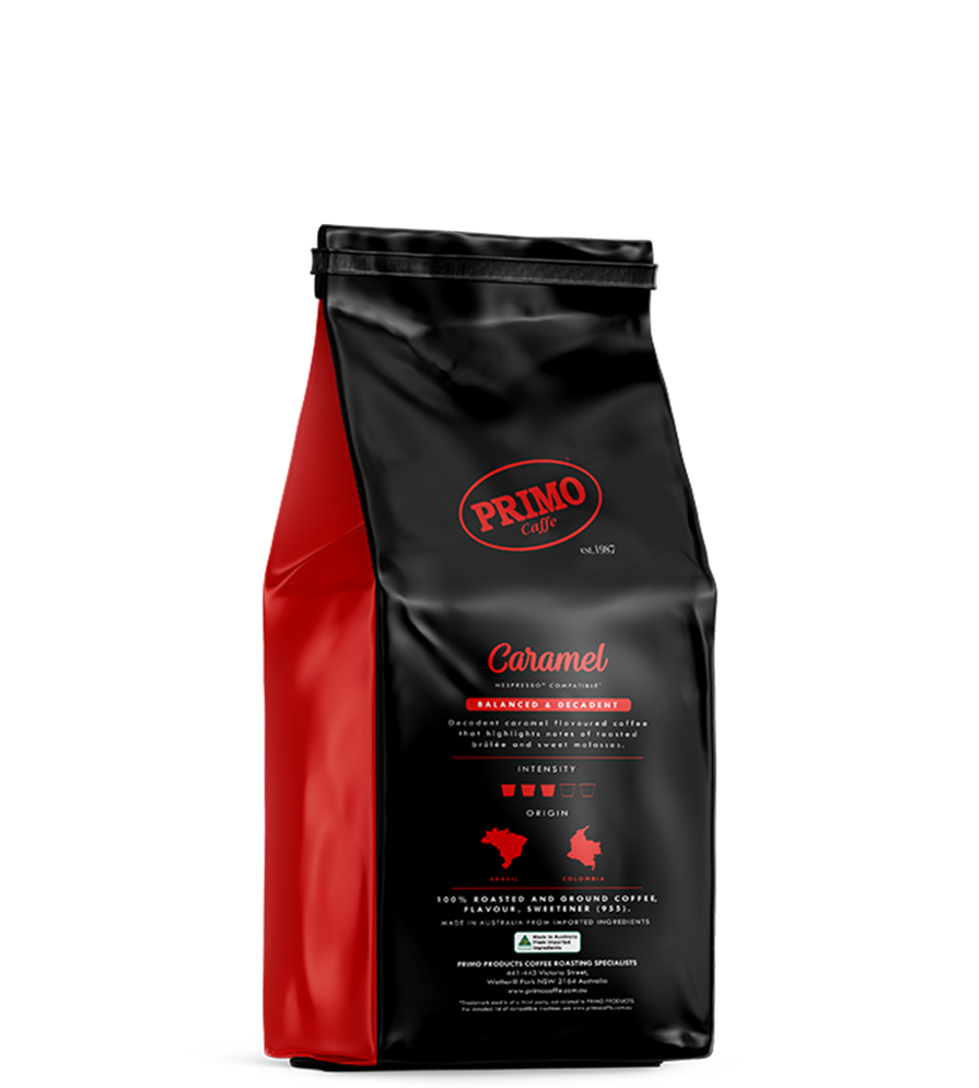 Buy Primo Caramel Coffee Pods 25 Pack