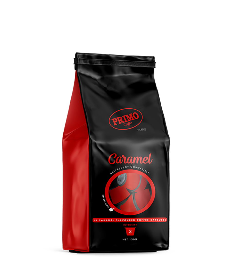 Buy Primo Caramel Coffee Pods 25 Pack
